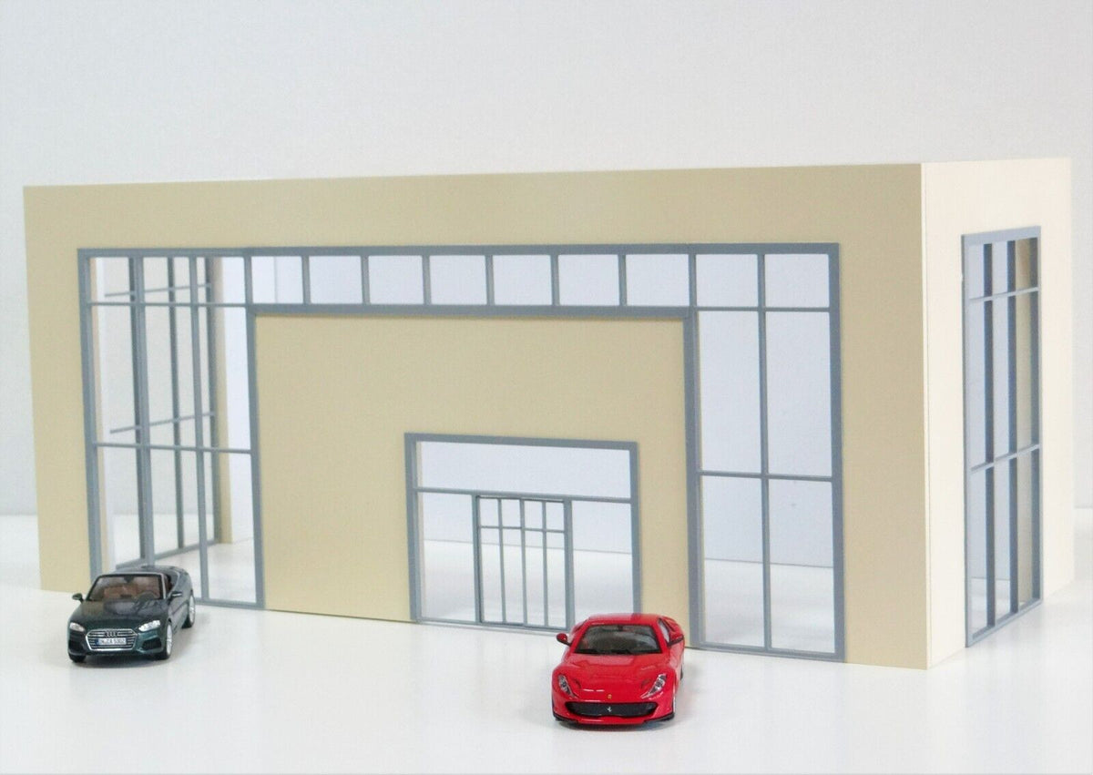 1:43 Diorama showroom Auto shop Model cars display Car store miniature ...