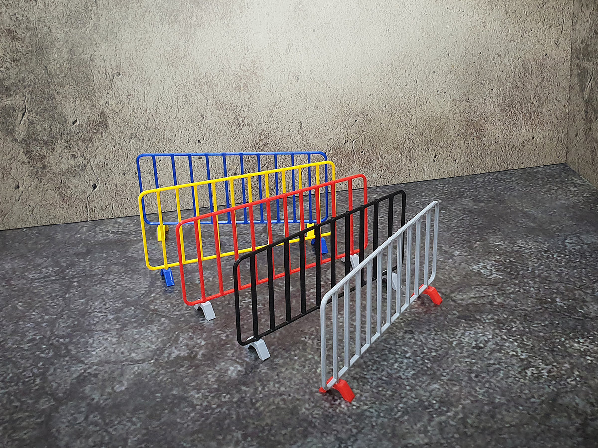 Diorama Parts Restrictive Fences Scale 1:18 Diorama Equipment 4 x PCS ...