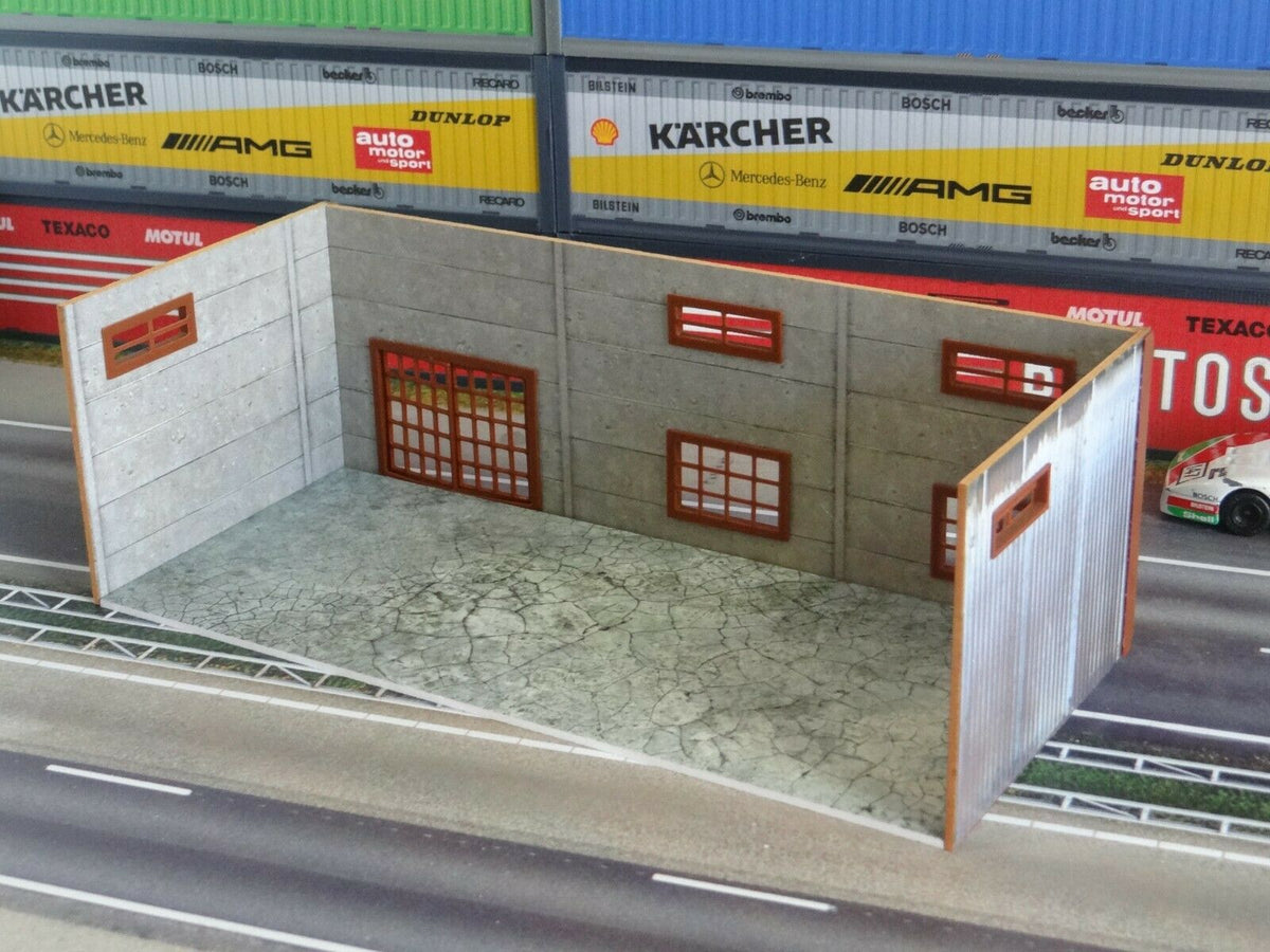Scale 1:60 - 1:64 Auto service car model garage Diorama model kit Mode ...