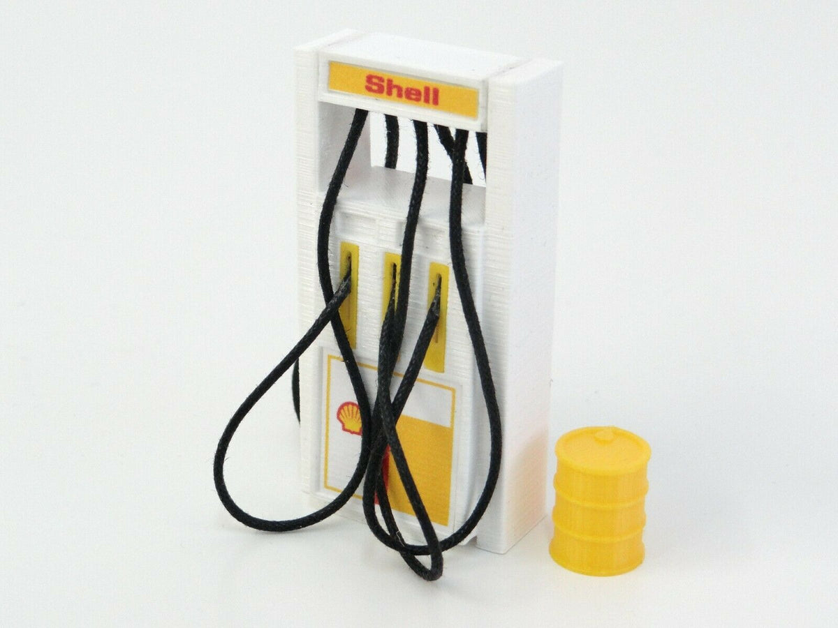 Petrol Pumps Gas Pump's in Scale 1:43 Diorama Parts Brand New Modeling ...