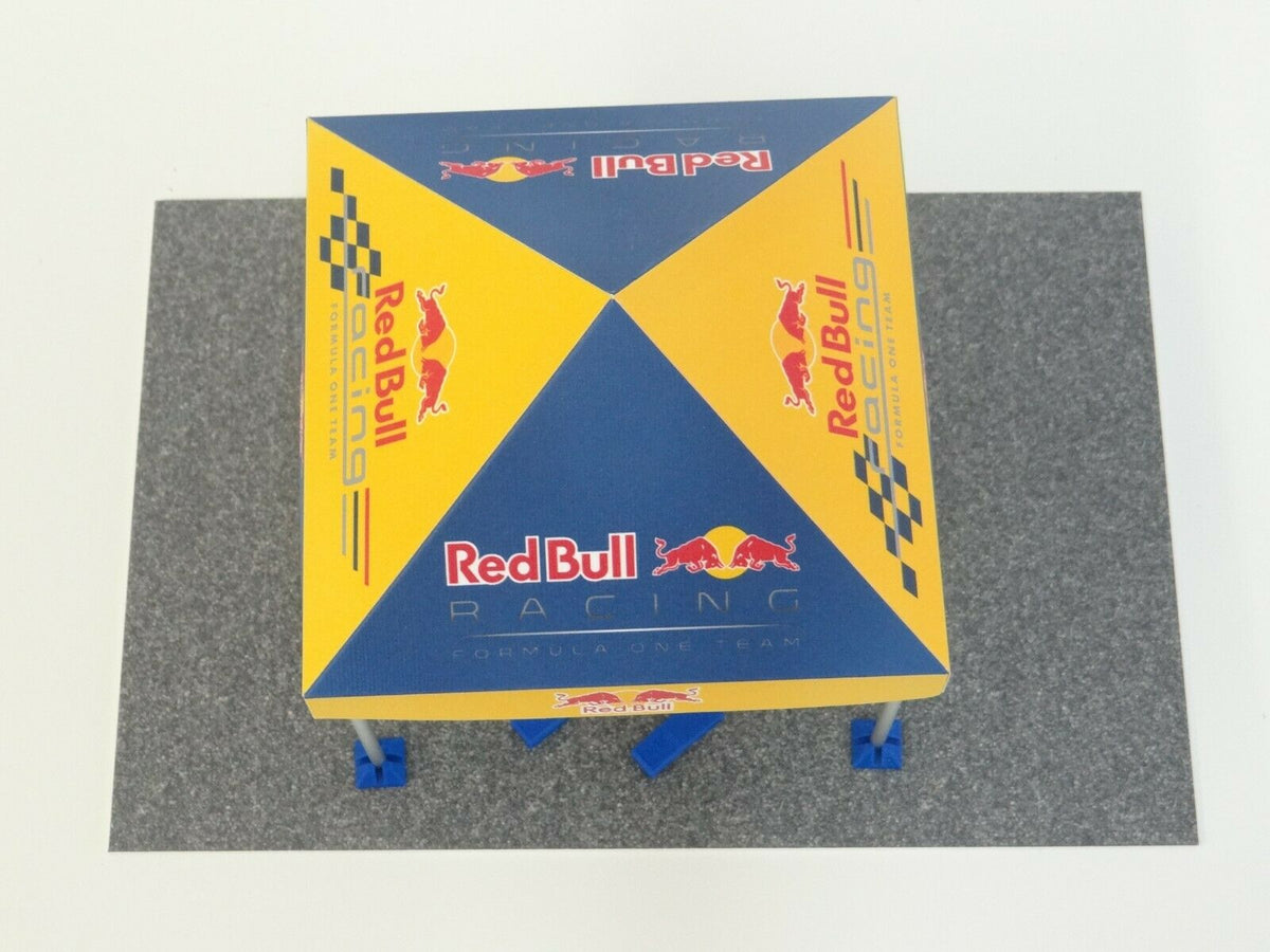 Scale 1:43 Rally tent Sports car display Diorama model kit Racetrack d ...